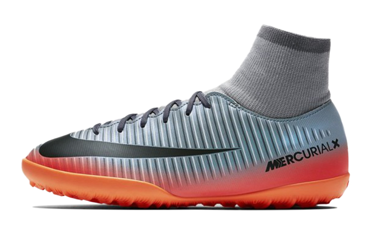 (Preschool) Nike Jr. MercuryX Victory 6 Dynamic Fit CR7 TF 'Blue Orange ...