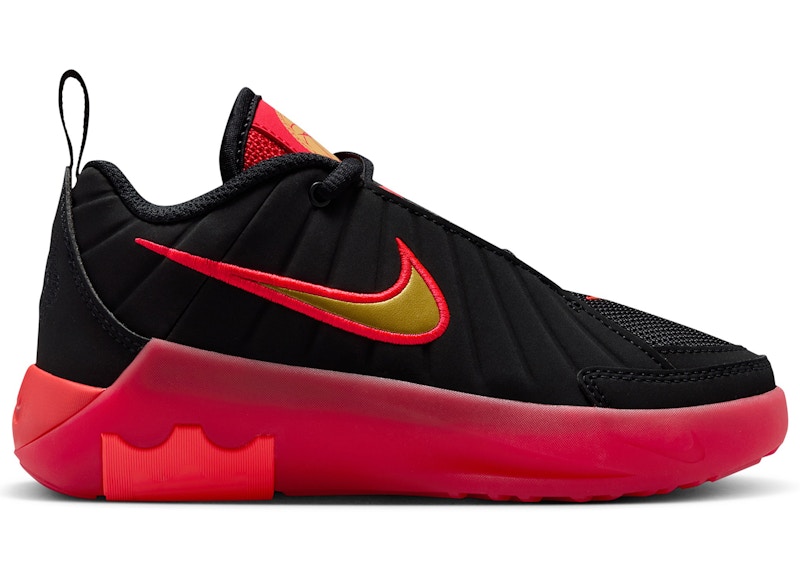 Beli (Preschool) Nike LeBron Witness 9 Black Red Bright Crimson Gold ...