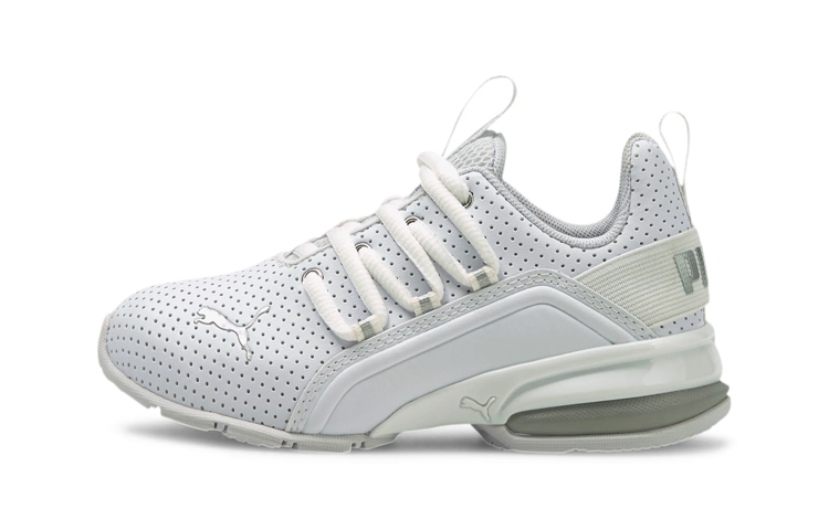 (Preschool) Puma Axelion M Perf 'Metallic White' 194316‑01 - 194316-01 ...