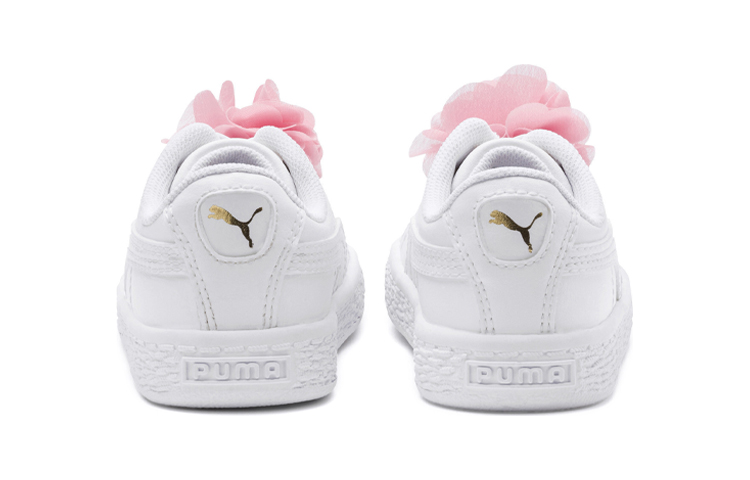 Buy (Preschool) Puma Basket 'Flower' 368951-01 - Novelship