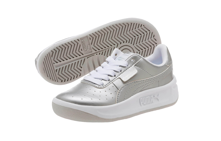 Buy (Preschool) Puma Cali Metallic 'Silver' 368139-01 - Novelship