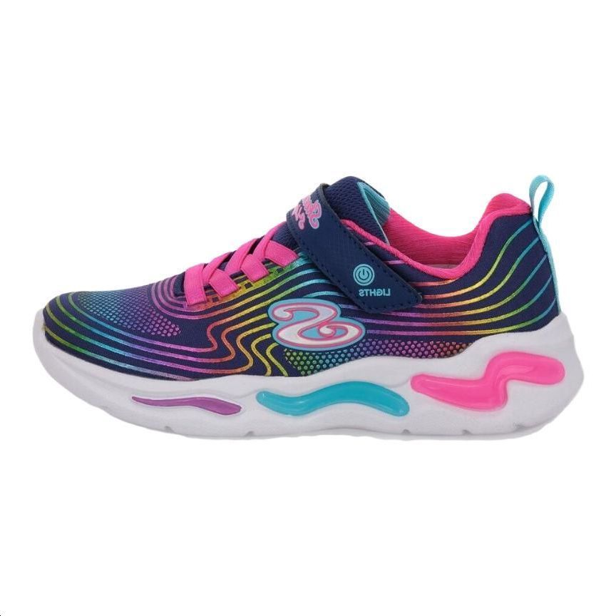 (Preschool) Skechers Wavy Beams 'Blue' 302338‑LNVMT - 302338-LNVMT ...