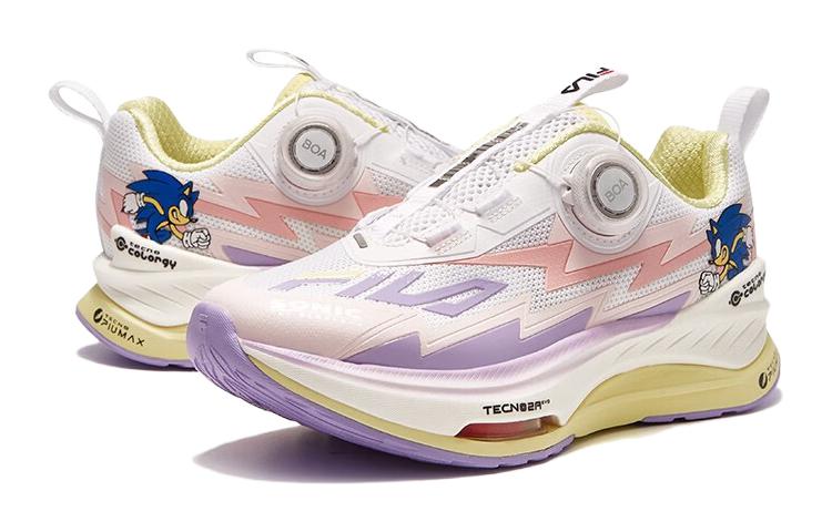 Buy (Youth) FILA x SONIC 'White Pink Purple' K15B322101FWS - Novelship