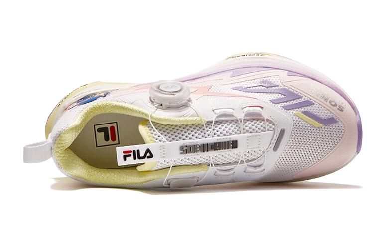 Buy (Youth) FILA x SONIC 'White Pink Purple' K15B322101FWS - Novelship