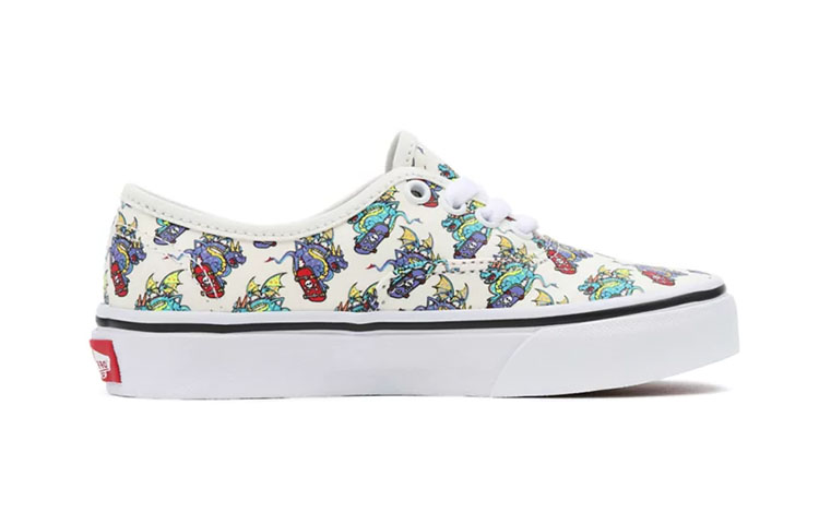 Buy Vans Skate Dragon Authentic Low-Top Sneakers K White VN0A3UIVARH ...