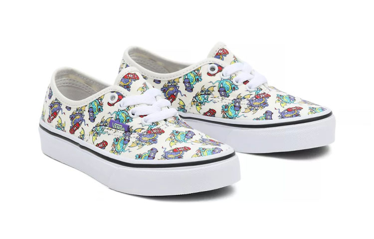 Buy Vans Skate Dragon Authentic Low-Top Sneakers K White VN0A3UIVARH ...