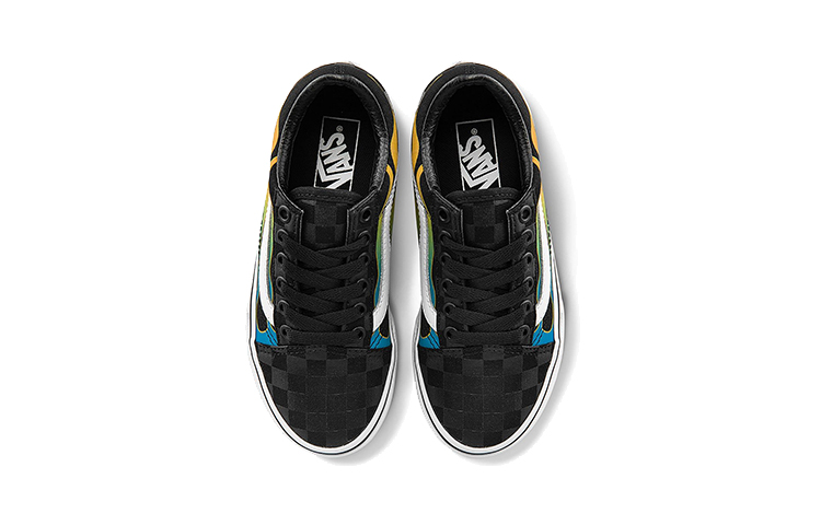 Buy Vans Old Skool Fire Black VN0A4BUUESY - Novelship