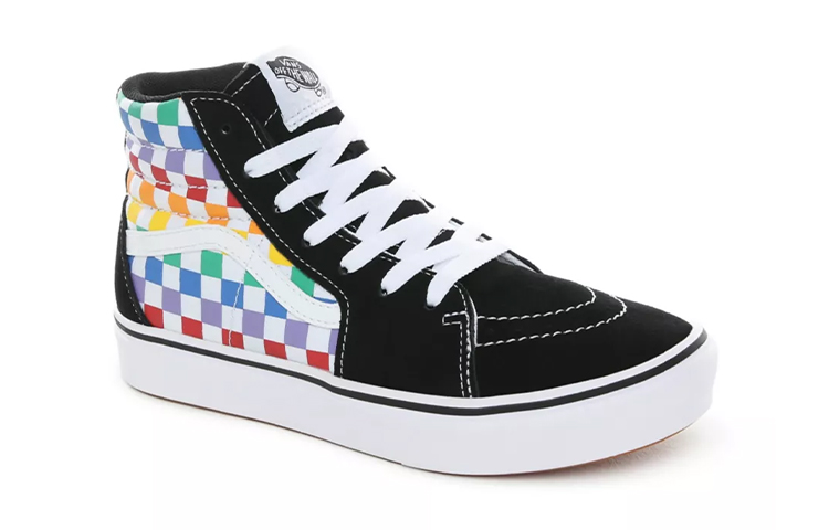 (Preschool) Vans SK8‑HI 'Colorful Checkerboard' VN0A4UVXU09 ...
