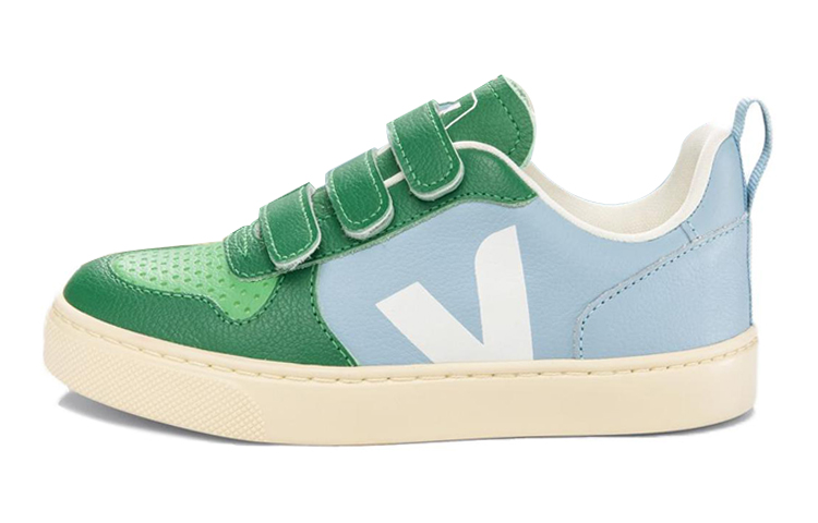 Buy (Preschool) VEJA The Animals Observatory x V-10 'Blue Green Velcro ...