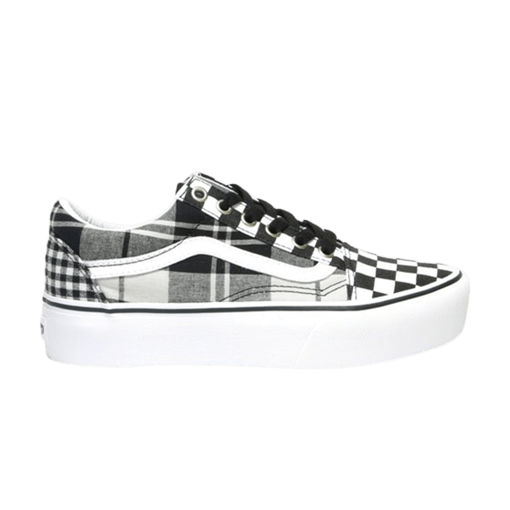 (Women) Vans Old Skool Platform 'Plaid Checkerboard' VN0A3B3UVYD ...