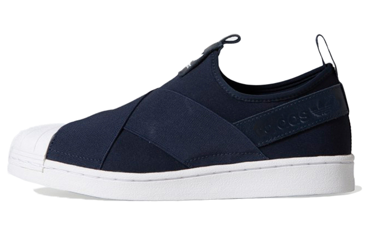 (Women) adidas originals Superstar Slip On 'Blue White' EX4624 - EX4624 ...
