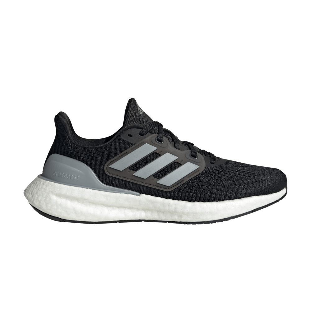 Comprar (Women) adidas PureBoost 23 Wide 'Black Silver Metallic' IF8063 ...