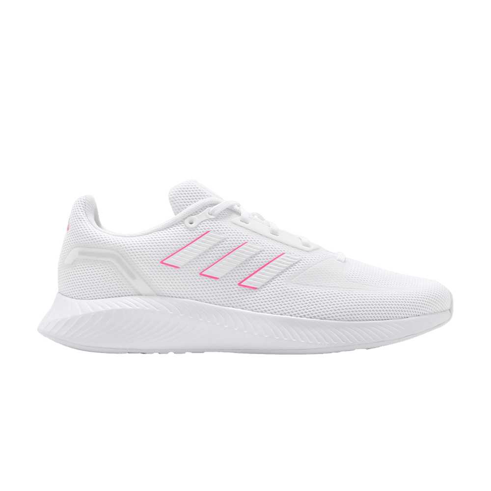 (Women) adidas Runfalcon 2.0 'White Screaming Pink' FY9623 - FY9623 ...