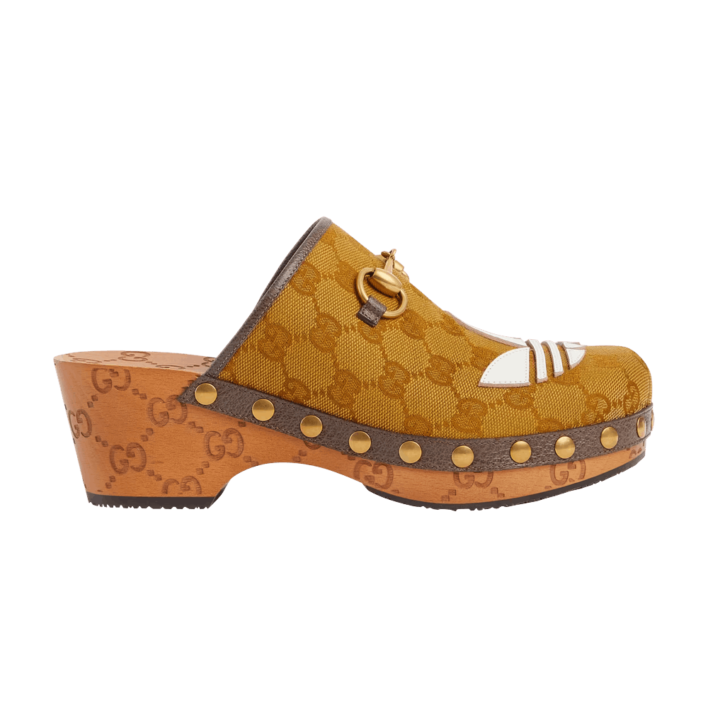 (Women) adidas x Gucci Horsebit Clog 'GG Monogram' 702237-UWV10-7161 ...