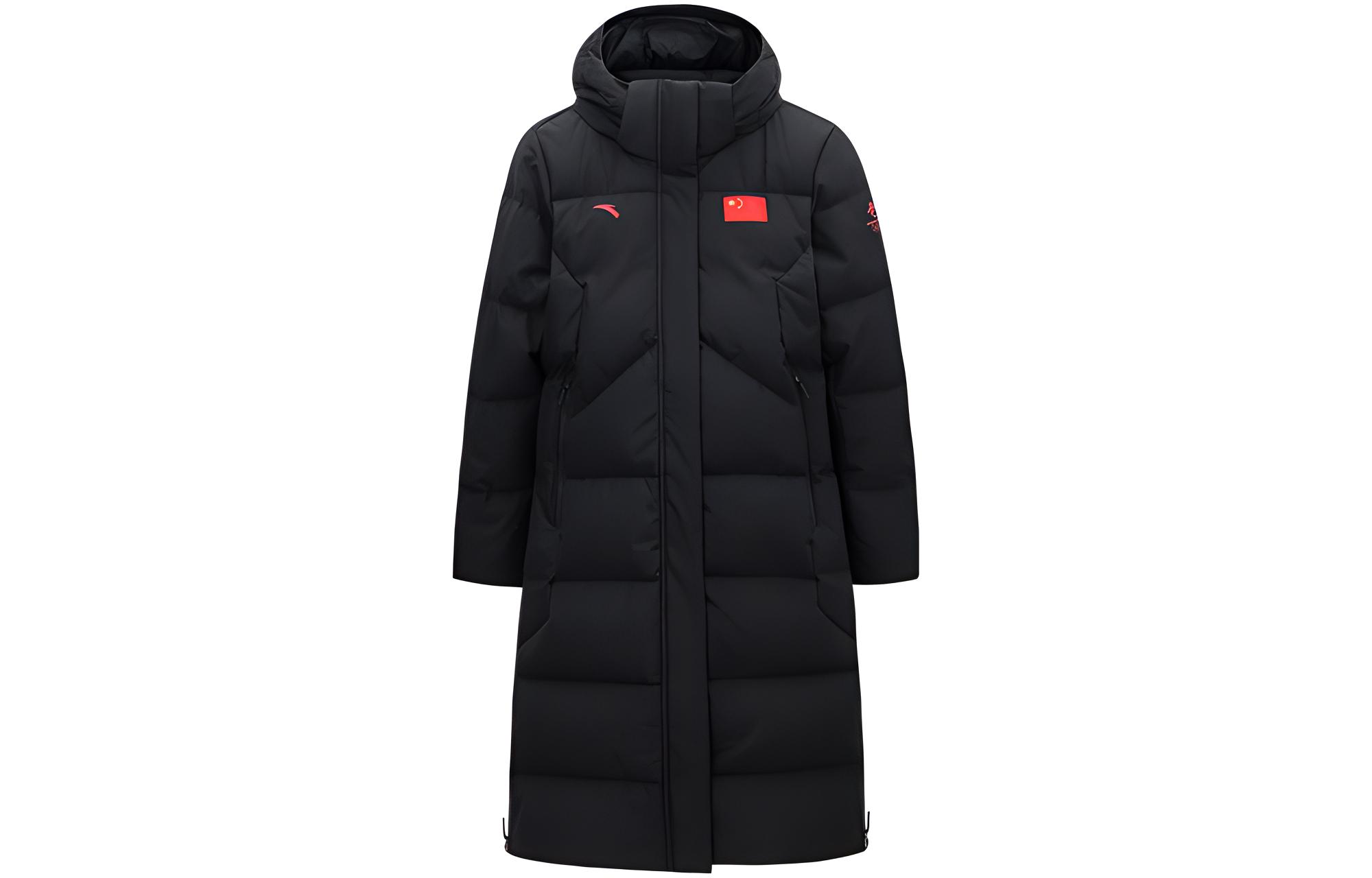 Comprar (Women) ANTA Champion All-Weather Long Down Jacket Black with ...