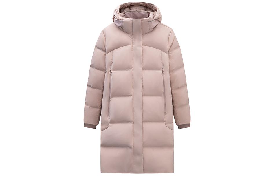 Comprar (Women) Anta Champion Series Long Hooded Down Jacket - Light ...