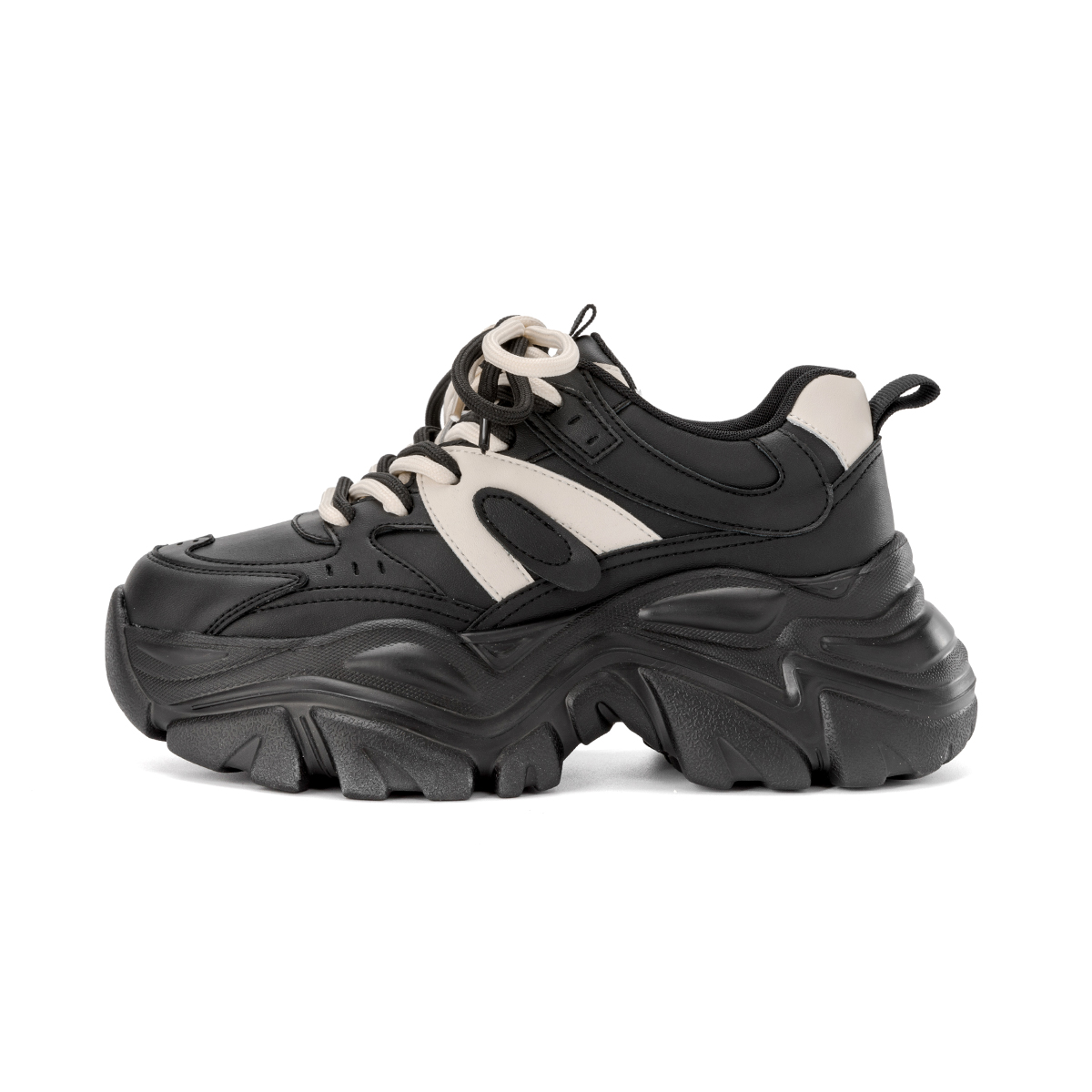 (Women) Aokang Chunky Dad Shoes 'Black White' 1224432063 - 1224432063 ...