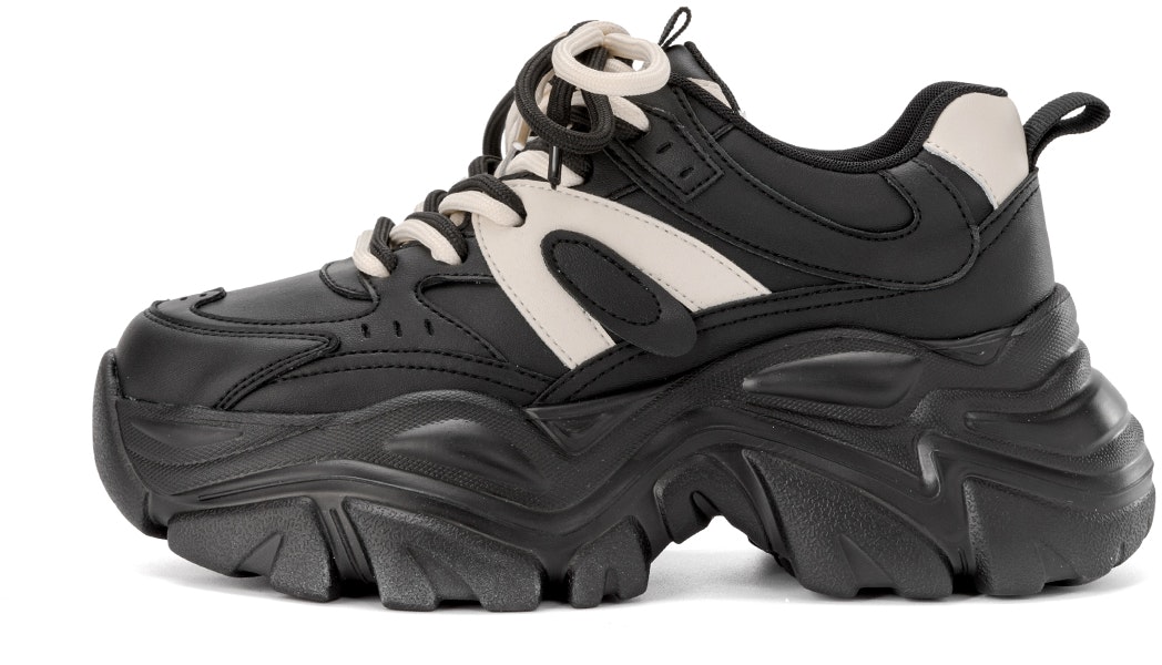 Women Aokang Chunky Dad Shoes Black White 1224432063 1224432063 women-aokang-chunky-dad-shoes-black-white-1224432063-1224432063