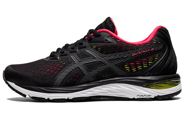 (Women) ASICS Gel-Stratus 'Black Red' 1012A781-002 - 1012A781-002 ...