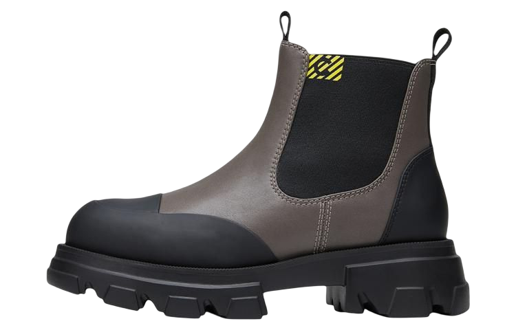 (Women) C°BANNER Motorcycle Boots 'Grey Chelsea' A21565301B09 ...