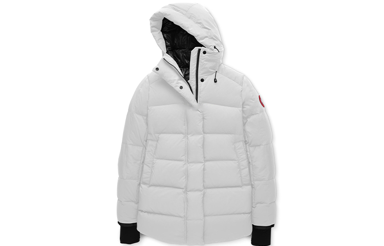 Buy (Women) Canada Goose Alliston Series Red Patch Down Jacket 5076L ...