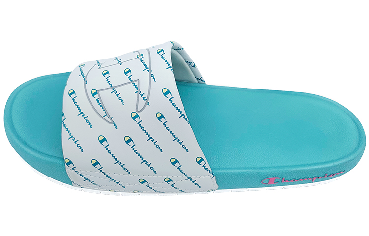 (Women) Champion Campus Slide 'Mono Green Logo' U2BFASW06N1 ...