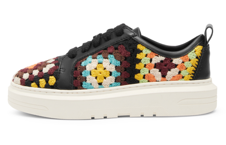 Buy (Women) CHARLES & KEITH Fabric Platform Lace-Up Sneaker 'Beige' SL1 ...