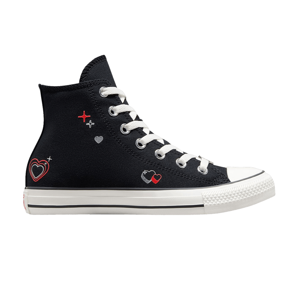 (Women) Converse Chuck Taylor All Star High 'Y2K Heart ‑ Black' A09116C ...