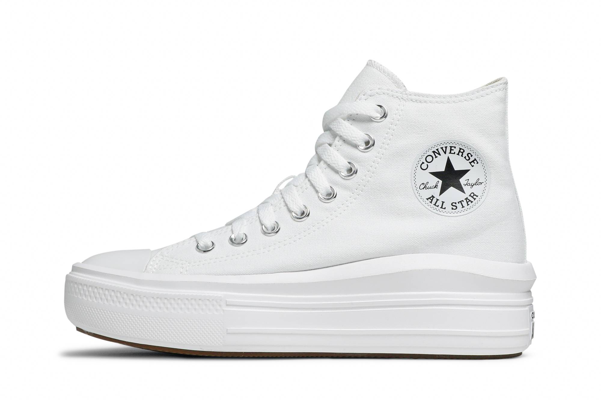 Buy (Women) Converse Chuck Taylor All Star High Move 'White Ivory ...