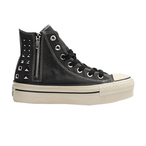 Buy (Women) Converse Chuck Taylor All Star Platform Studs Hi 'Jet Black ...