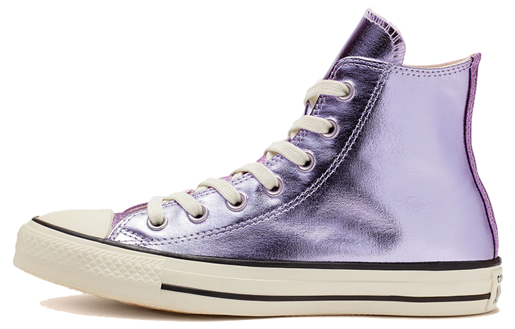 Buy (Women) Converse Chuck Taylor All Star Shiny Metal High Top Purple ...