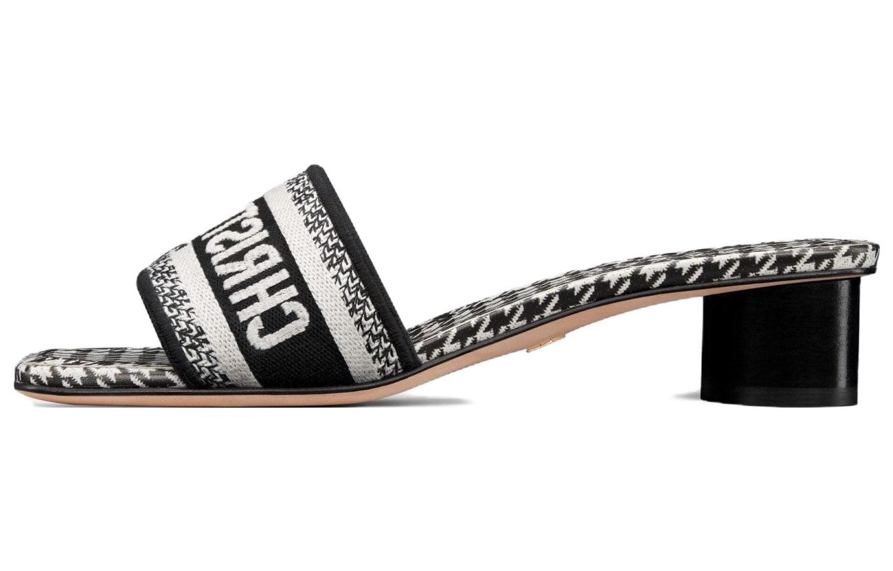 (Women) Dior Dway Slide 'Black White' KCQ902MPK_S19W - KCQ902MPK_S19W ...