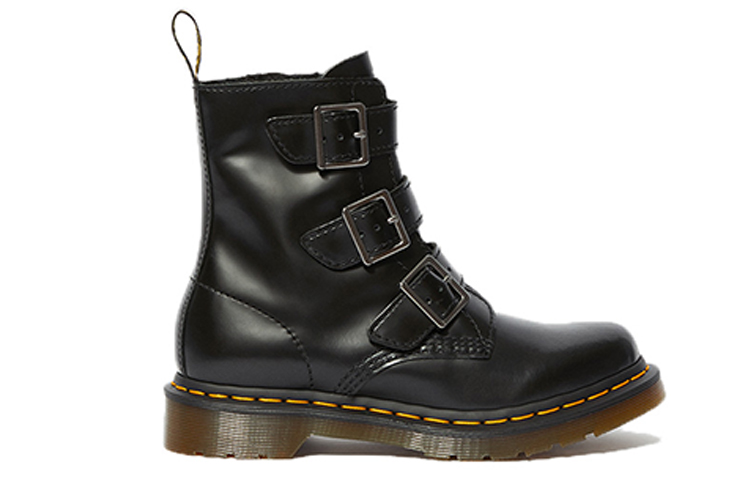 (Women) Dr. Martens Blake Boot High Top Casual Martin Boots Black ...