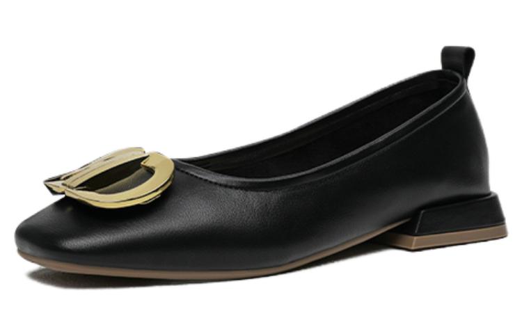 (Women) Exull ESQ PU 'Commuter Square Toe Casual Black' 8215009760 - 8215009760 - Novelship