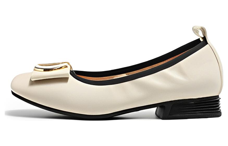 (Women) Exull Q 'Beige Comfort Slip-On' 1315003371 - 1315003371 - Novelship