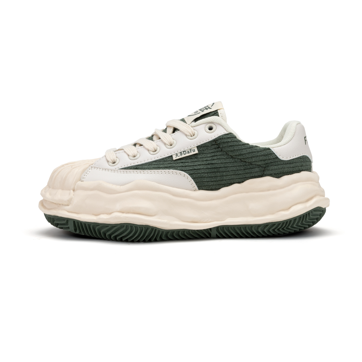 (Women) Feiyue Low-Top 'Green Corduroy' DFYF/1-6060 - DFYF/1-6060 ...