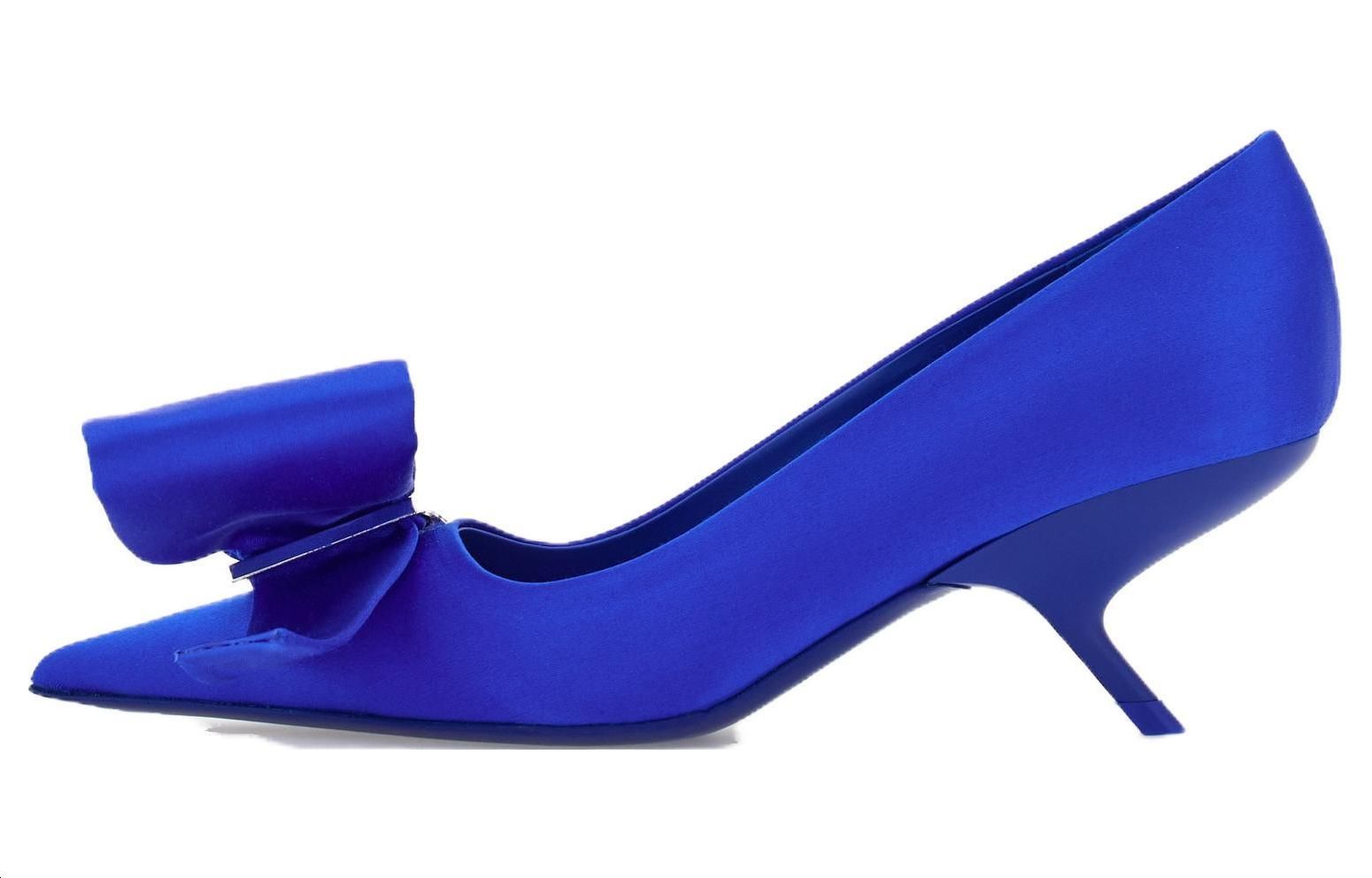 (Women) FERRAGAMO Stiletto High Heel 'Blue Elegance' 01F942‑763000 ...
