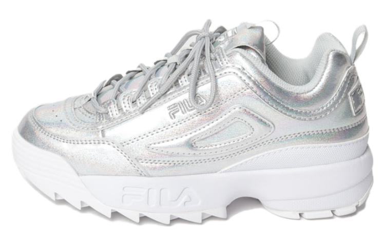 (Women) FILA Disruptor 2 Premium 'Silver Grey' 5XM01806781 ...