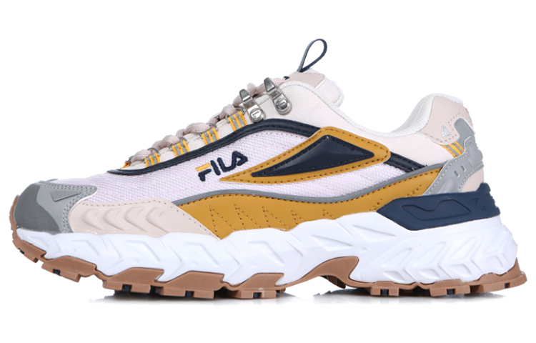 Buy (Women) FILA Encapsulation Series Running Shoes Yellow Pink Korean ...