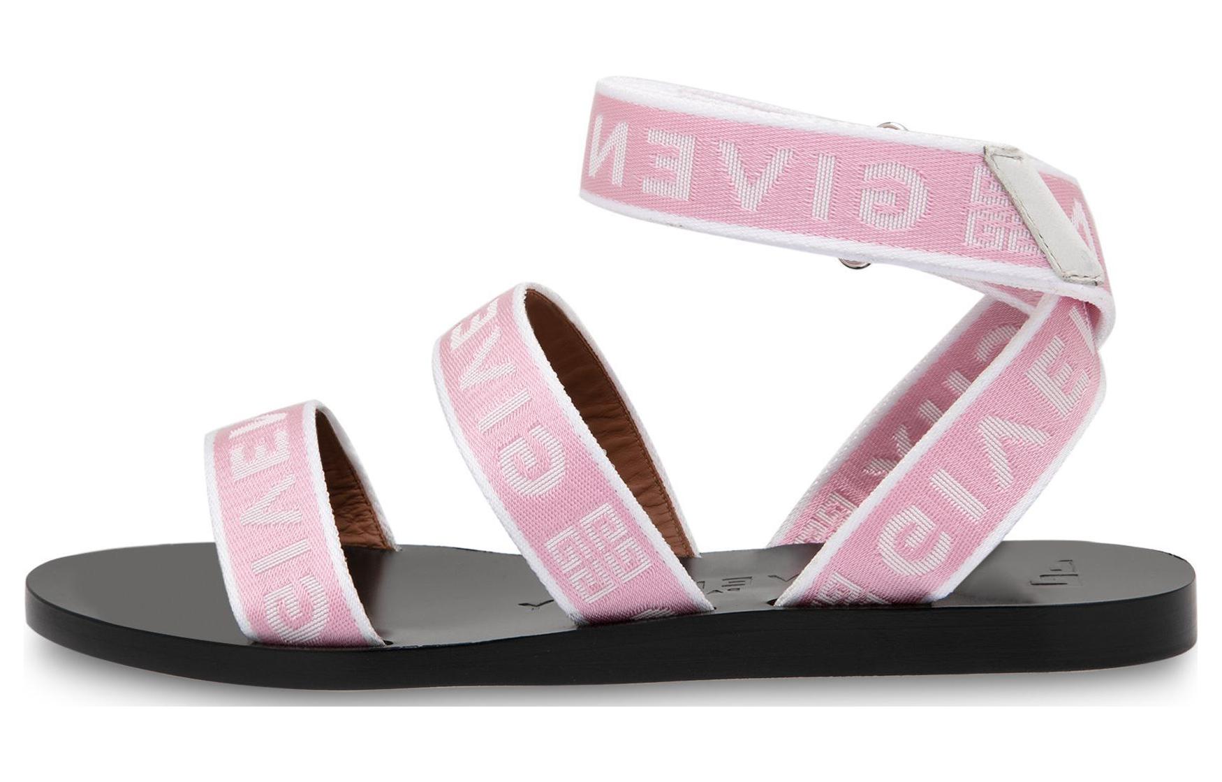 (Women) Givenchy Slide 'Pink Jacquard Logo' BE303YE0MQ-693 - BE303YE0MQ ...