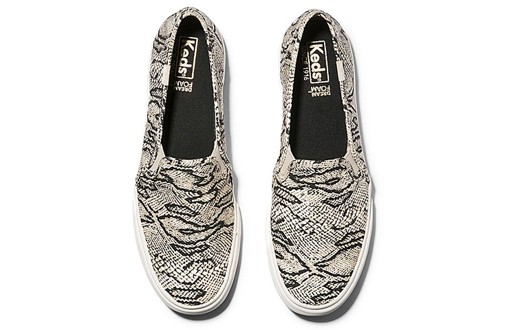 Buy (Women) Keds Double Decker 'Black and White Snake' WF63682 - Novelship