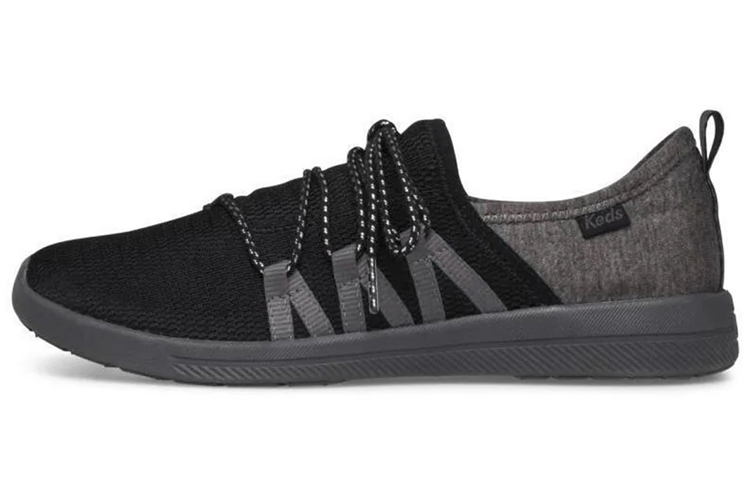 Buy (Women) Keds Studio Lively Shimmer Mesh 'Black Grey' WF61609 ...