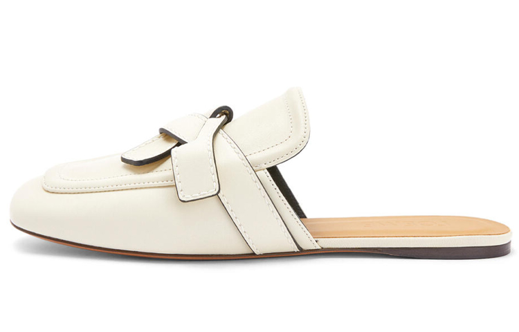 Buy (Women) LOEWE Gate Mules 'White' L814379X16-1930 - Novelship