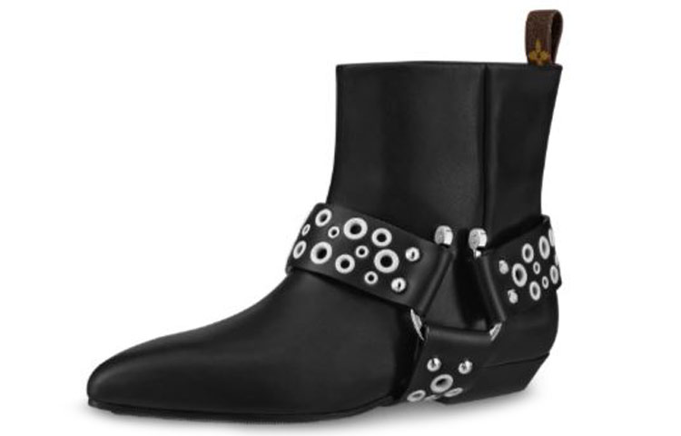 (Women) Louis Vuitton Rhapsody Ankle Boot 'Black Calfskin' 1A5SUO ...