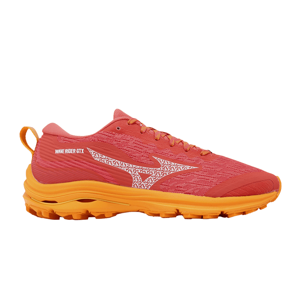 (Women) Mizuno Wave Rider GORE-TEX 'Hot Coral Carrot Curl' J1GD227972 ...