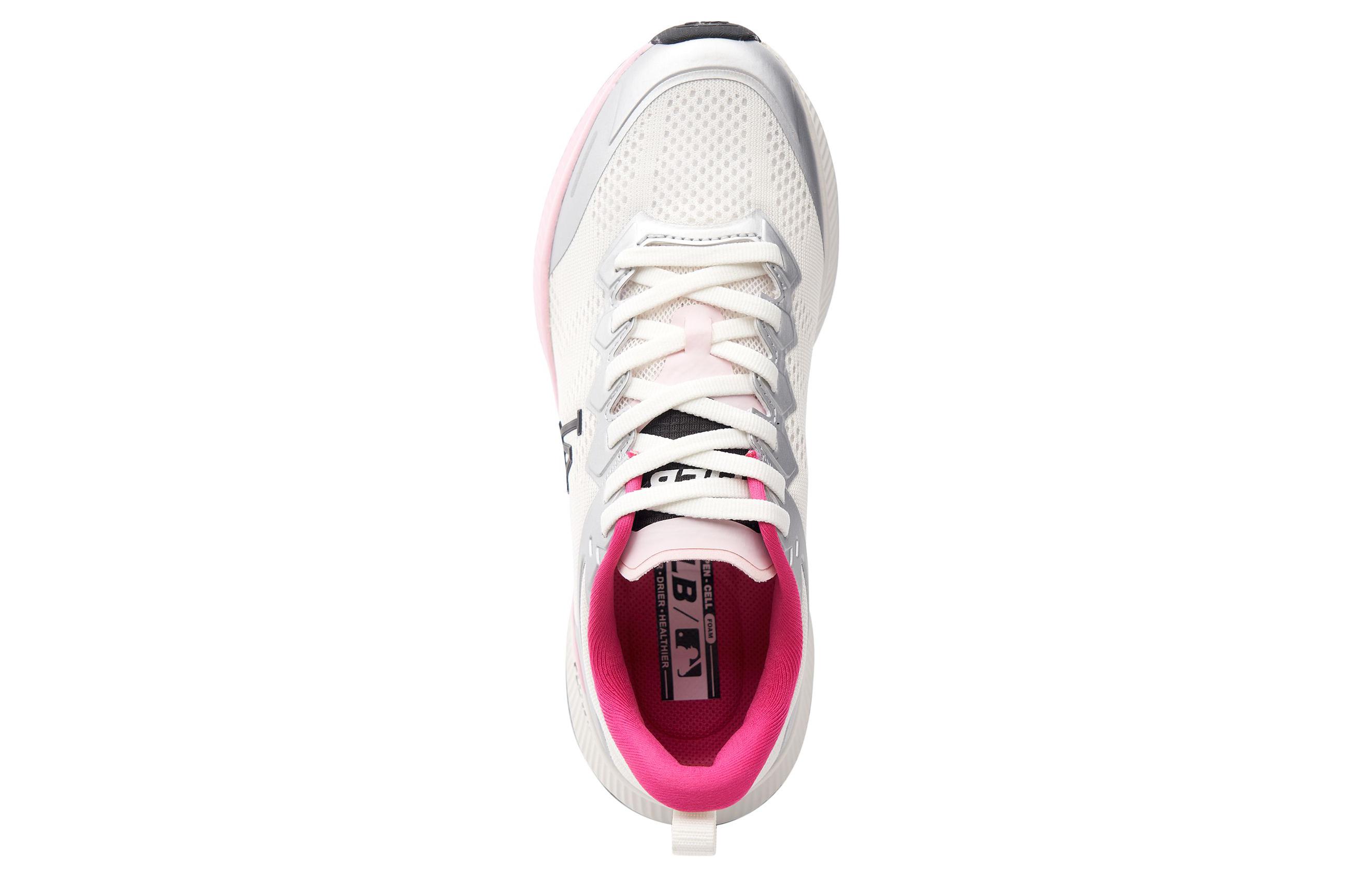 Buy (Women) MLB Los Angeles Dodgers Running Shoes 'Silver Pink ...