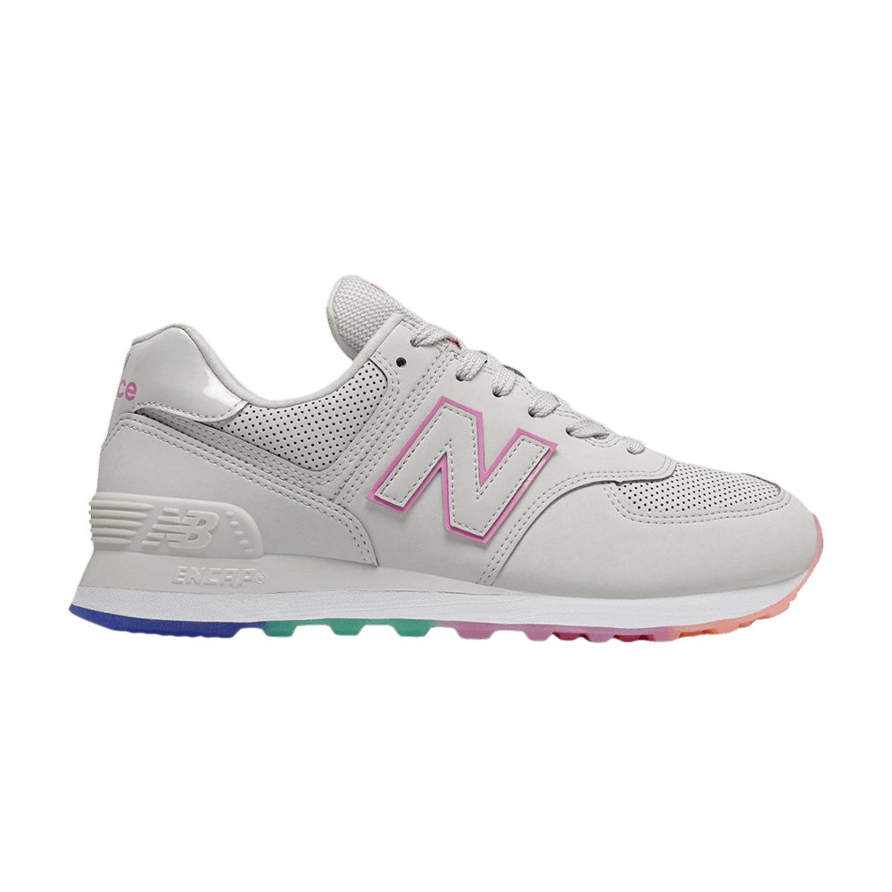 (Women) New Balance 574 'Linen Fog Candy Pink' WL574SOL - WL574SOL ...