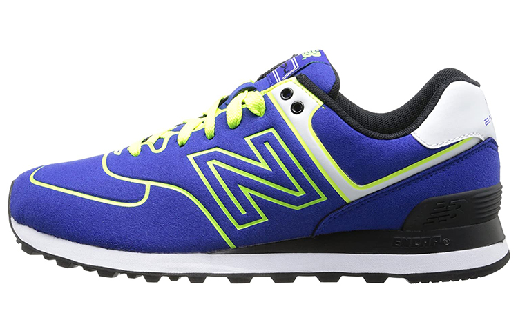 Buy (Women) New Balance 574 Series Neon Lights Low-Top 'Blue' WL574NEB ...