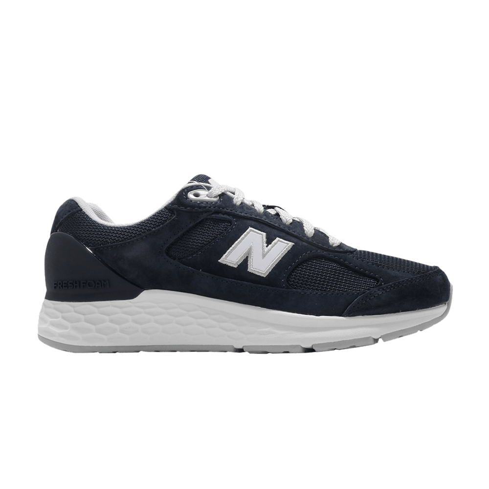 (Women) New Balance Fresh Foam 1880 Wide 'Navy White' WW1880N1D ...