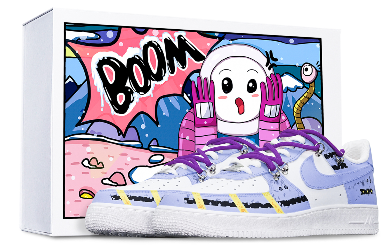 Buy (Women) Nike Air Force 1 Low '07 'Lavender Cyberpunk Deconstructed ...